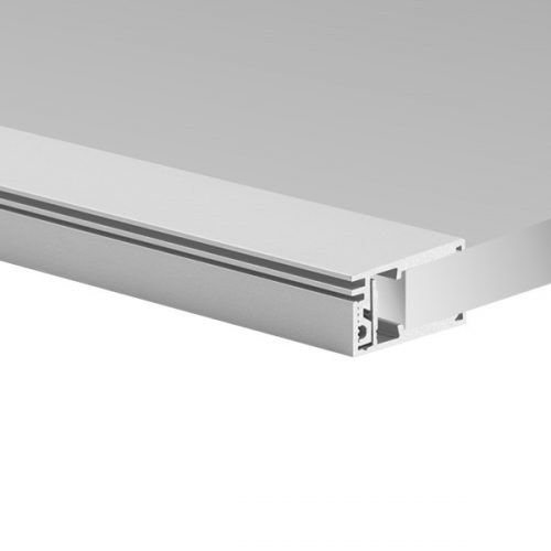 Lentynu led apsvietimas KRAV 810 profilis stiklui 8-10 mm A18016AZM